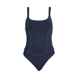 Calvin Klein Swimwear Badeanzug Damen Gr&ouml;&szlig;e S enzian / hellblau