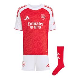 adidas Performance Trainingsanzug 'FC Arsenal 25/26' Jungen Gr&ouml;&szlig;e 116 rot / wei&szlig;