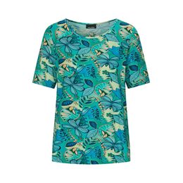 GOLDNER Shirt Damen Gr&ouml;&szlig;e S blau / jade / hellgr&uuml;n / apricot