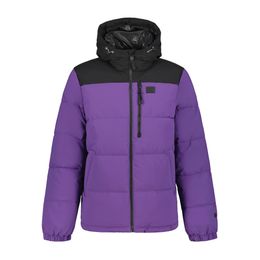 Icepeak Outdoorjacke Herren Gr&ouml;&szlig;e S dunkellila / schwarz