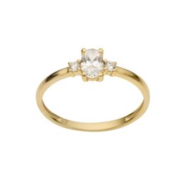 Firetti Ring Damen Gr&ouml;&szlig;e 60 gold / transparent