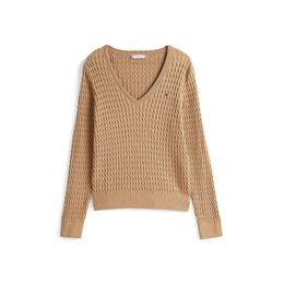Tommy Hilfiger Pullover Damen Gr&ouml;&szlig;e M beige / mischfarben