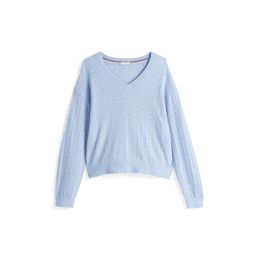 Tommy Hilfiger Pullover Damen Gr&ouml;&szlig;e M hellblau