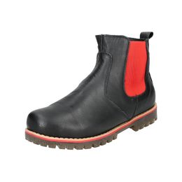 Andrea Conti Stiefelette Damen Gr&ouml;&szlig;e 37 rot / schwarz Winterschuhe