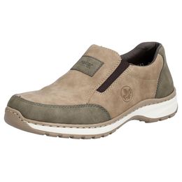 Rieker Slip On Herren Gr&ouml;&szlig;e 40 beige / dunkelbeige