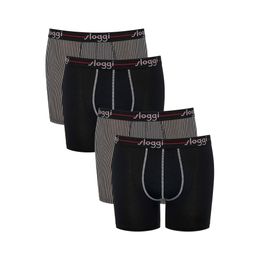 Sloggi Boxershorts 'Start' Herren Gr&ouml;&szlig;e L schwarz / wei&szlig;