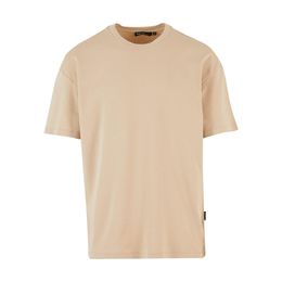 2Y Premium T-Shirt Herren Gr&ouml;&szlig;e L beige / schwarz
