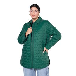 Studio Untold &Uuml;bergangsjacke Damen Gr&ouml;&szlig;e M/L dunkelgr&uuml;n