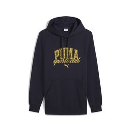 Puma Sweatshirt Herren Gr&ouml;&szlig;e XXL nachtblau / gelb
