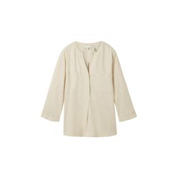 Tom Tailor Bluse Damen Gr&ouml;&szlig;e L beige