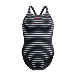 Speedo Sportbadeanzug Damen Gr&ouml;&szlig;e XS schwarz / wei&szlig;