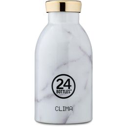 24Bottles Trinkflasche 'Clima' Damen Gr&ouml;&szlig;e XS/XL gold / grau / wei&szlig;
