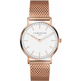 Liebeskind Berlin Uhr 'New Case' Damen Gr&ouml;&szlig;e One Size rosegold