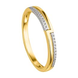 Nana Kay Ring Damen Gr&ouml;&szlig;e 52 gold / silber