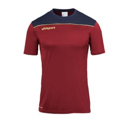 Uhlsport Funktionsshirt Herren Gr&ouml;&szlig;e L marine / goldgelb / rubinrot