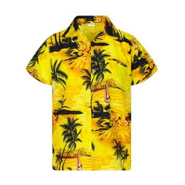 King Kameha Shirt 'Surf' Herren Gr&ouml;&szlig;e XS gelb