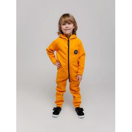 MANUL Overall 'Cheddar by MANUL &ndash; Basic BackZip' M&auml;dchen Gr&ouml;&szlig;e 122 orange