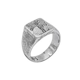 Haze&Glory Haze&glory Ring 'Tropicalization' Herren Gr&ouml;&szlig;e 64 silber