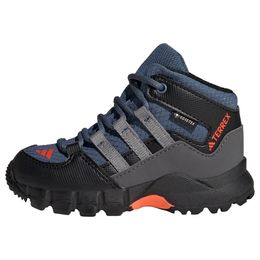 adidas terrex Boots 'Mid GORE-TEX Hiking' Jungen Gr&ouml;&szlig;e 21 enzian / grau / orangerot / schwarz