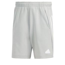 adidas Sportswear Sportshorts 'Future Icons' Herren Gr&ouml;&szlig;e XL hellgrau / wei&szlig;