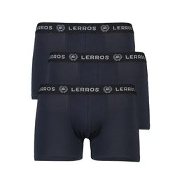 Lerros Boxershorts Herren Gr&ouml;&szlig;e S nachtblau / schwarz / wei&szlig;