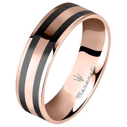 Maserati Ring Herren Gr&ouml;&szlig;e 63 rosegold / ros&eacute; / schwarz