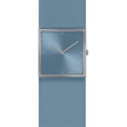 Jacques Lemans Uhr Damen Gr&ouml;&szlig;e One Size rauchblau / silber