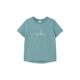 s.Oliver T-Shirt Jungen Gr&ouml;&szlig;e 116 marine / aqua / cyanblau / wei&szlig;