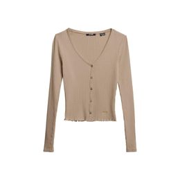 Superdry & Co Strickjacke 'Essential' Damen Gr&ouml;&szlig;e XXL beige