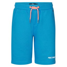 PETROL INDUSTRIES Shorts 'Bayside' Jungen Gr&ouml;&szlig;e 152 blau / wei&szlig;