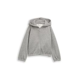 Tom Tailor Sweatjacke M&auml;dchen Gr&ouml;&szlig;e 128 graumeliert