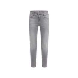 SOCCX Jeans Slim Fit Damen Gr&ouml;&szlig;e 30 grau