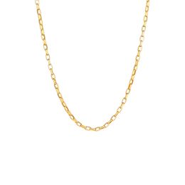 Kuzzoi Halskette Basic Kette Herren Gr&ouml;&szlig;e 60 gold