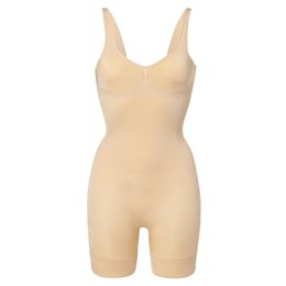 MAGIC BODYFASHION Low Back Bodysuit Damen Gr&ouml;&szlig;e S beige