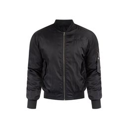 Smilodox Collegejacke Daxton Herren Gr&ouml;&szlig;e L schwarz