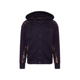 Carlo Colucci Sweatjacke 'Dardano' Herren Gr&ouml;&szlig;e M navy / kupfer / schwarz