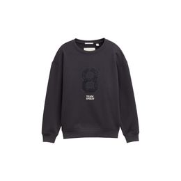 Tom Tailor Sweatshirt M&auml;dchen Gr&ouml;&szlig;e 128 anthrazit