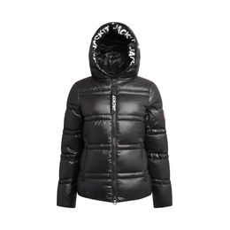 Jack1t Jacke ' R4D Tramline Puffer Racer Lux ' Damen Gr&ouml;&szlig;e XL schwarz