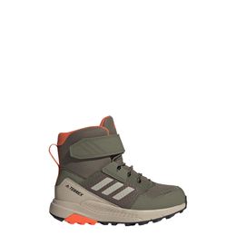 adidas terrex Boots 'Trailmaker' Jungen Gr&ouml;&szlig;e 32 beige / gr&uuml;n / orange / schwarz