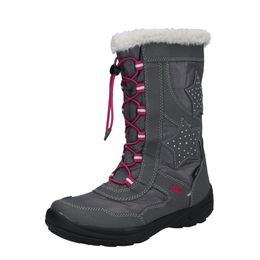 Lico Stiefel 'Cathrin' M&auml;dchen Gr&ouml;&szlig;e 28 grau / pink