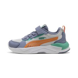Puma Sneaker 'X-Ray 3' Jungen Gr&ouml;&szlig;e 28.5 hellgrau / orange / wei&szlig;
