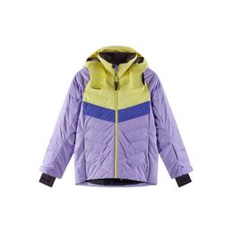 Reima Funktionsjacke 'Luppo' Jungen Gr&ouml;&szlig;e 104 limone / flieder / dunkellila