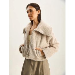 Bianco Lucci Mantel Damen Gr&ouml;&szlig;e XL beige Wintermantel