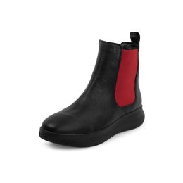 vitaform Chelsea Boots Damen Gr&ouml;&szlig;e 40 rot / schwarz Winterschuhe
