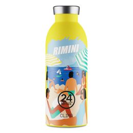 24Bottles Trinkflasche 'Clima' 500 ml Damen Gr&ouml;&szlig;e one size blau / braun / neongelb