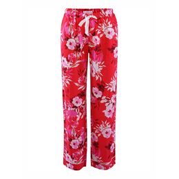 PJ Salvage Pyjamahose 'Waterflower Bloom' Damen Gr&ouml;&szlig;e XL rosa / rot / hellrot Winterkleid