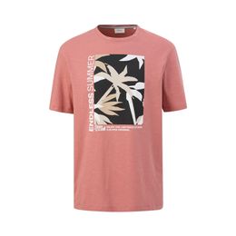 s.Oliver T-Shirt Herren Gr&ouml;&szlig;e S taupe / apricot / schwarz / wei&szlig;