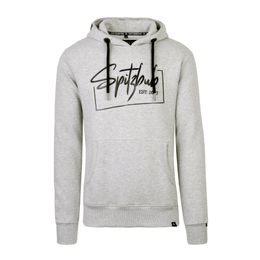 Spitzbub Sweatshirt 'Otis' Herren Gr&ouml;&szlig;e S grau / schwarz
