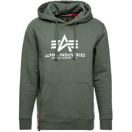 Alpha Industries Sweatshirt 'Basic' Herren Gr&ouml;&szlig;e XS dunkelgr&uuml;n