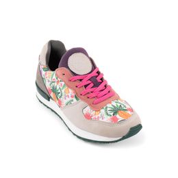 Inkkas Sneaker low 'Inkkas Abacaxi Vegan Sneaker &ndash; Tropischer Damen-Sneaker aus veganem Material' Damen Gr&ouml;&szlig;e 42 bunt